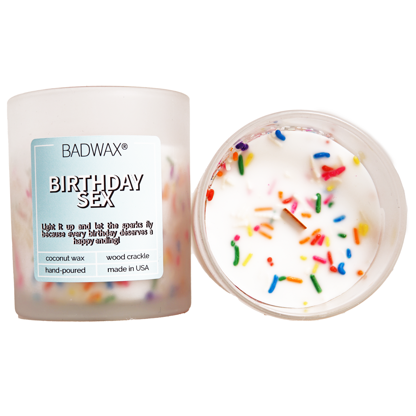 Birthday Sex Birthday Cake Candle Badwax®
